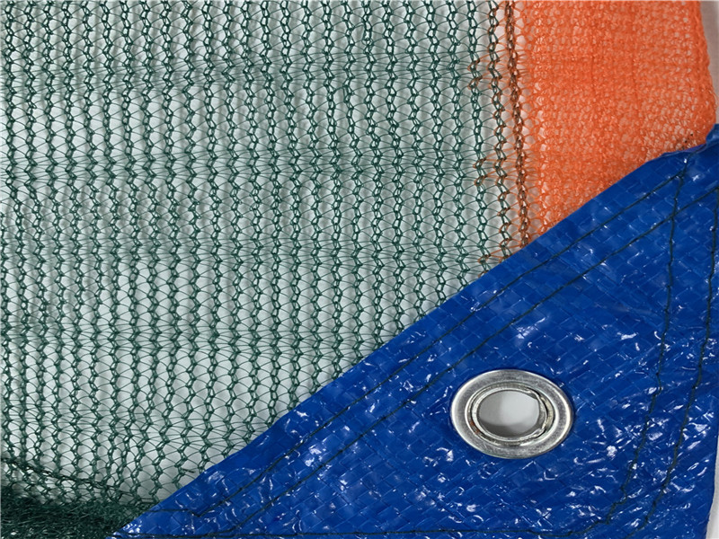 Orchard Fruit Tree Mono Triangle 90GSM Green and Orange Olive Net--SUGRAND